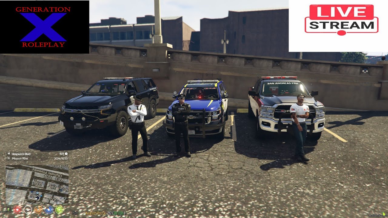 LIVE from Generation X Roleplay!! || FiveM || GTA5 || Emergency ...