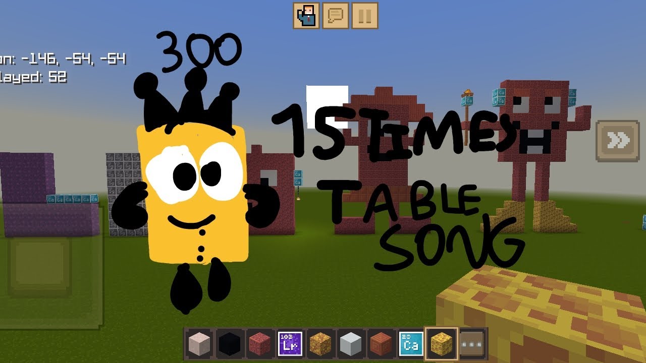 15 times table song numberblocks - YouTube
