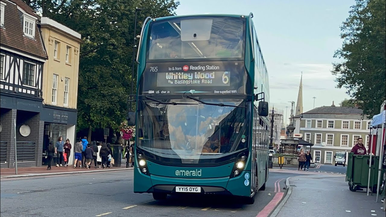 Reading Buses ADL Enviro400 MMC 765 (YY15OYG) On Route 6 To Whitley ...