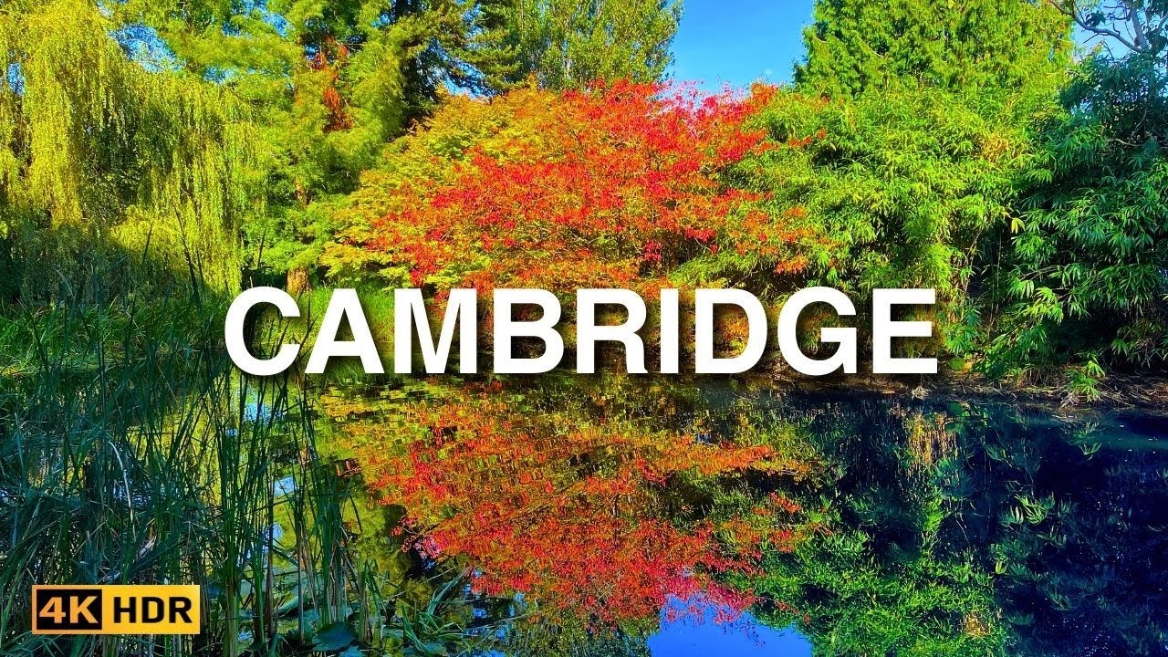 Cambridge University Botanic Garden Walking Tour 🌿 | Vibrant Cambridge ...