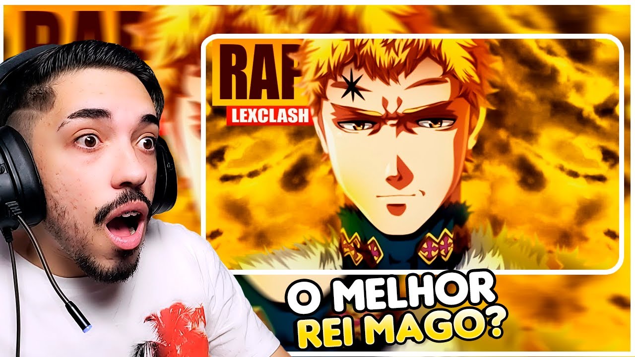 REACT Rap do Julius Novachrono (Black Clover) | TIPO REI MAGO ...