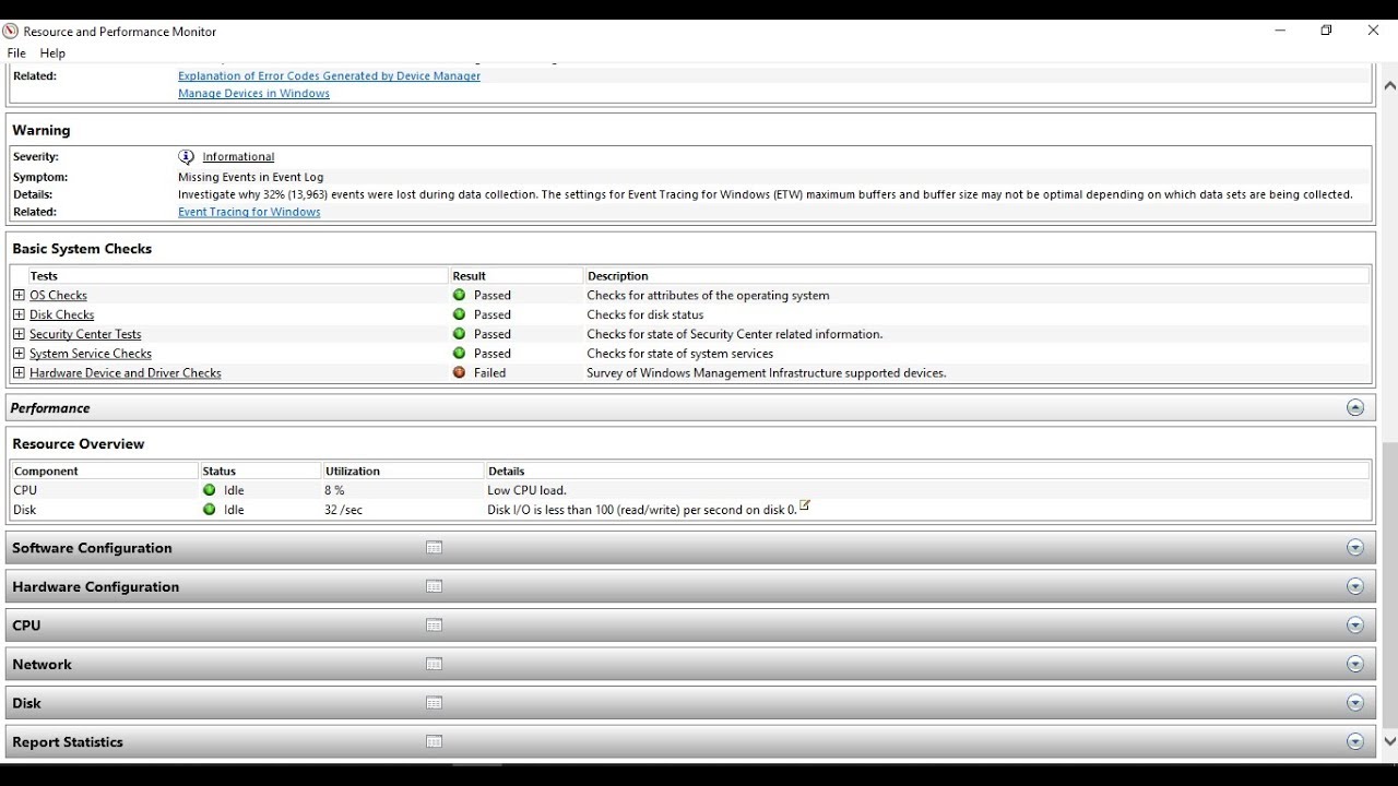 How to check my PC health status in windows - YouTube