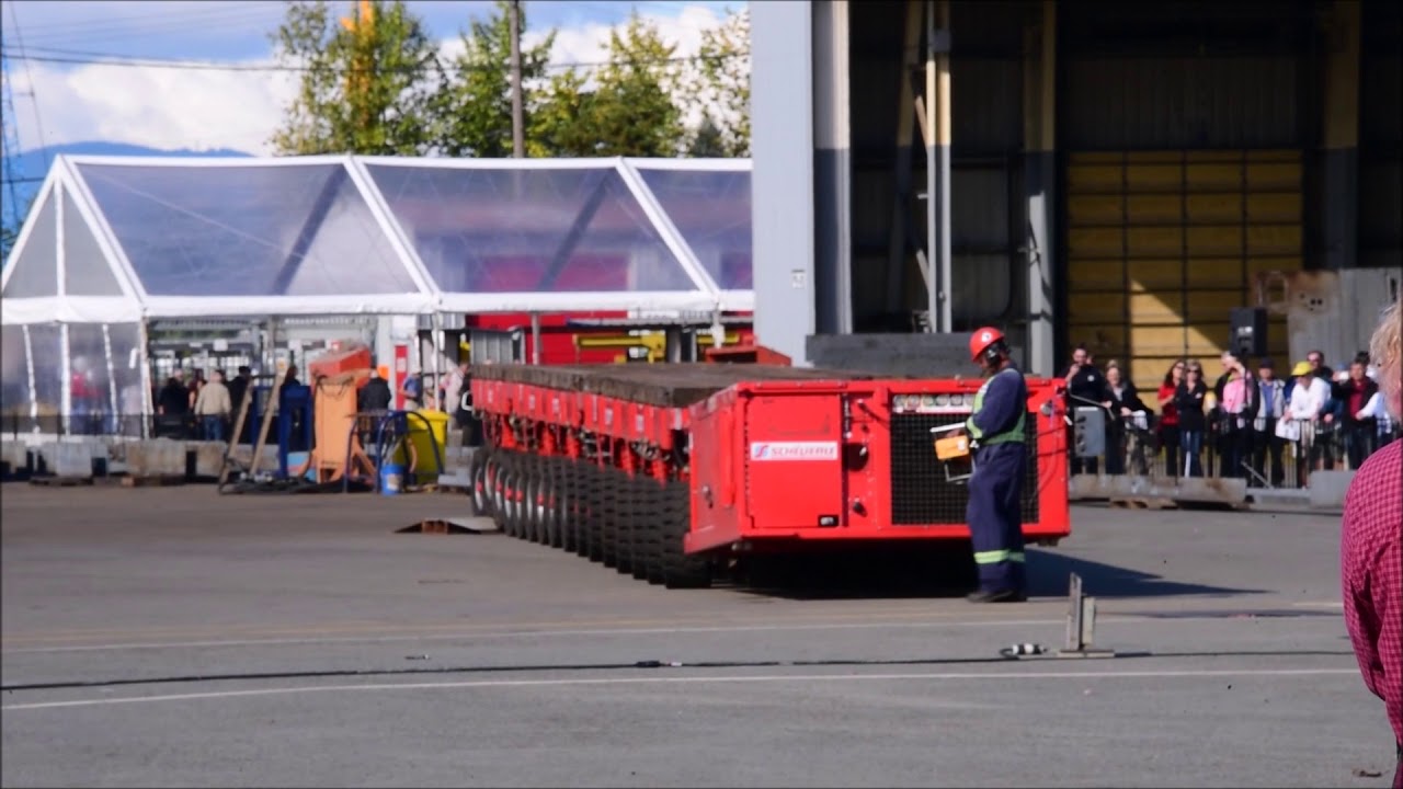 Self-Propelled Modular Transporter - YouTube