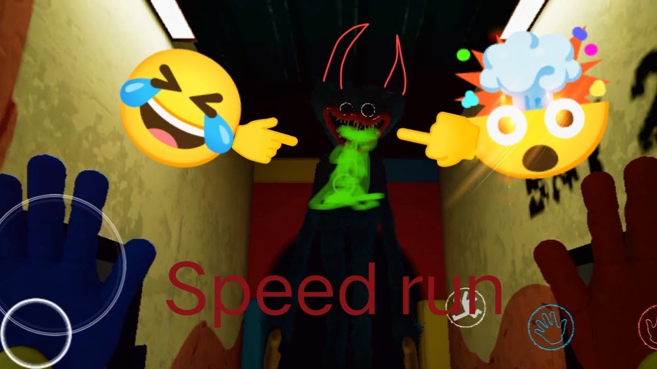 speed run in poppy playtime chapter 1 😲 complete in 14 minutes |# ...