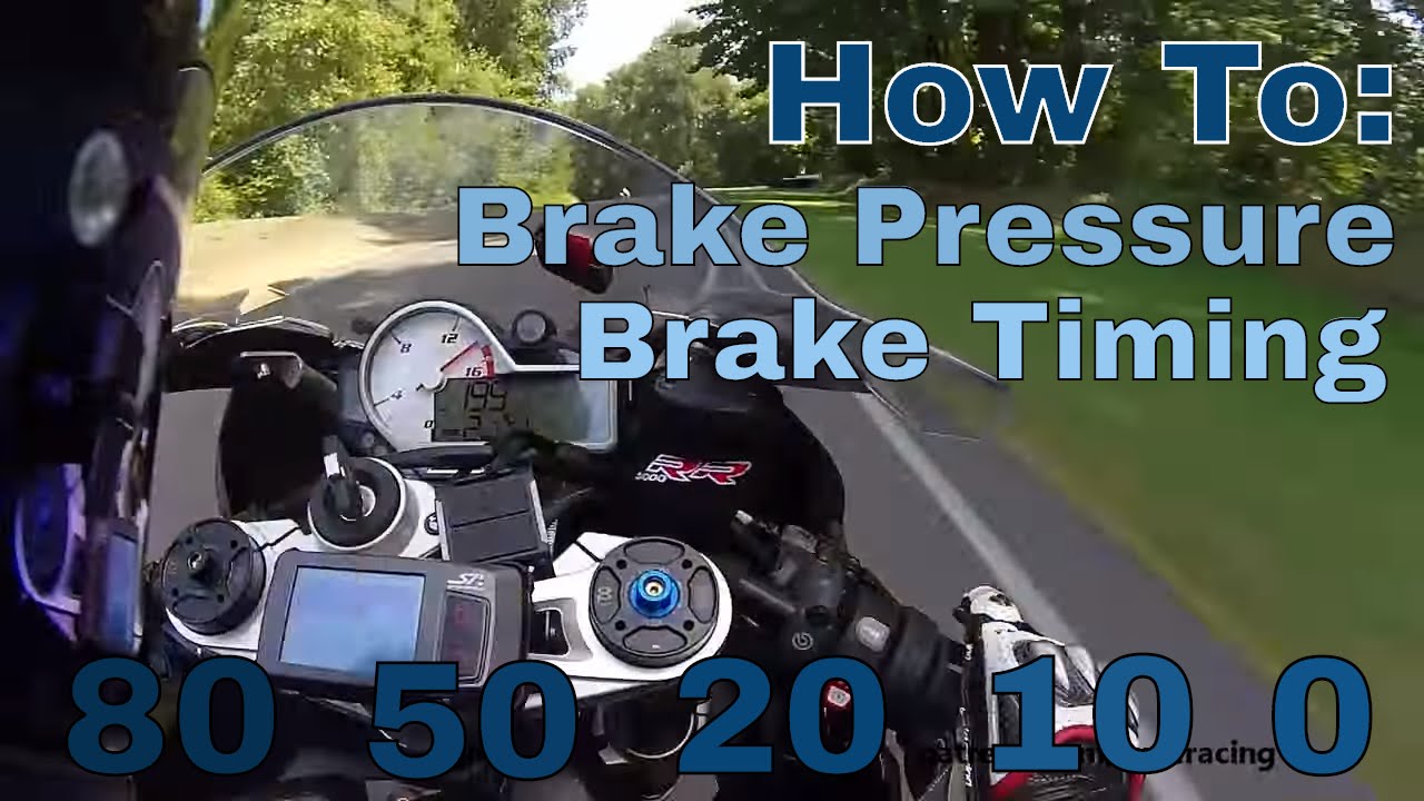 How To: Brake Pressure & Brake Timing by PRO Vlog Superbike Racer ...