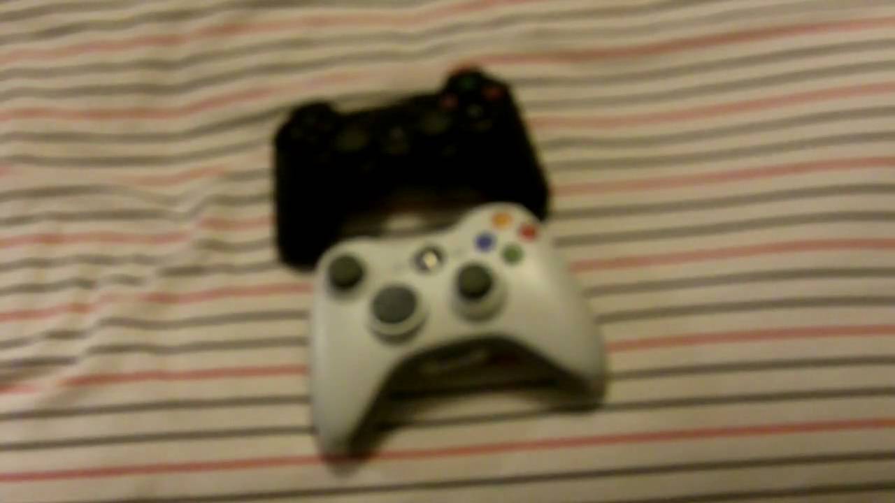 Xbox 360 Controller Vs Ps3 Controller