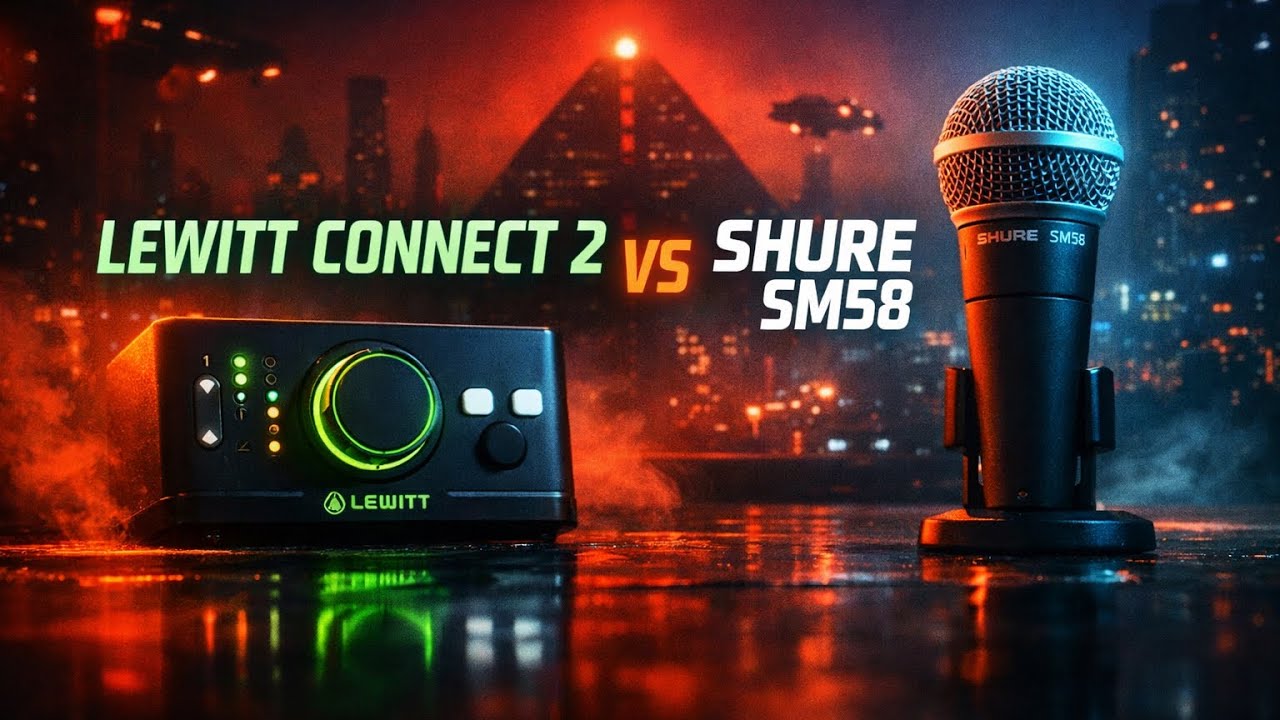 ¿Puede la Lewitt Connect 2 sacar lo mejor del Shure SM58? | Prueba de ...