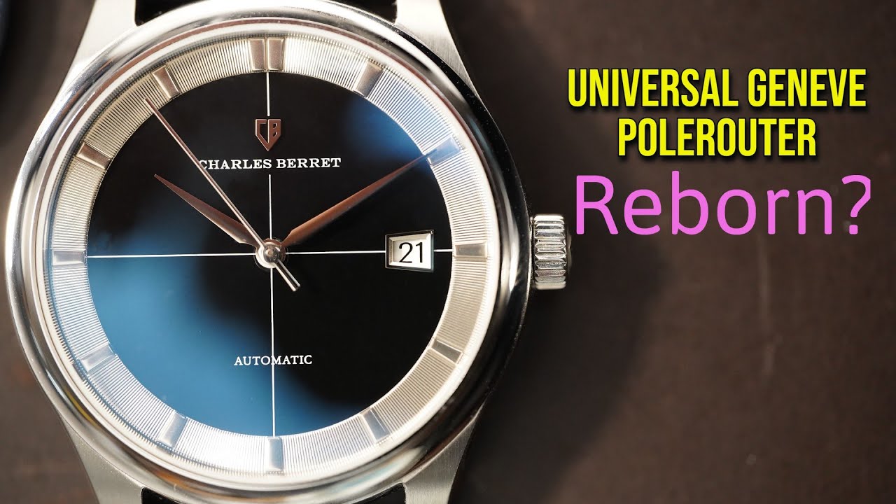 Universal Geneve Polerouter Homage La Joux Perret Automatic Charles ...