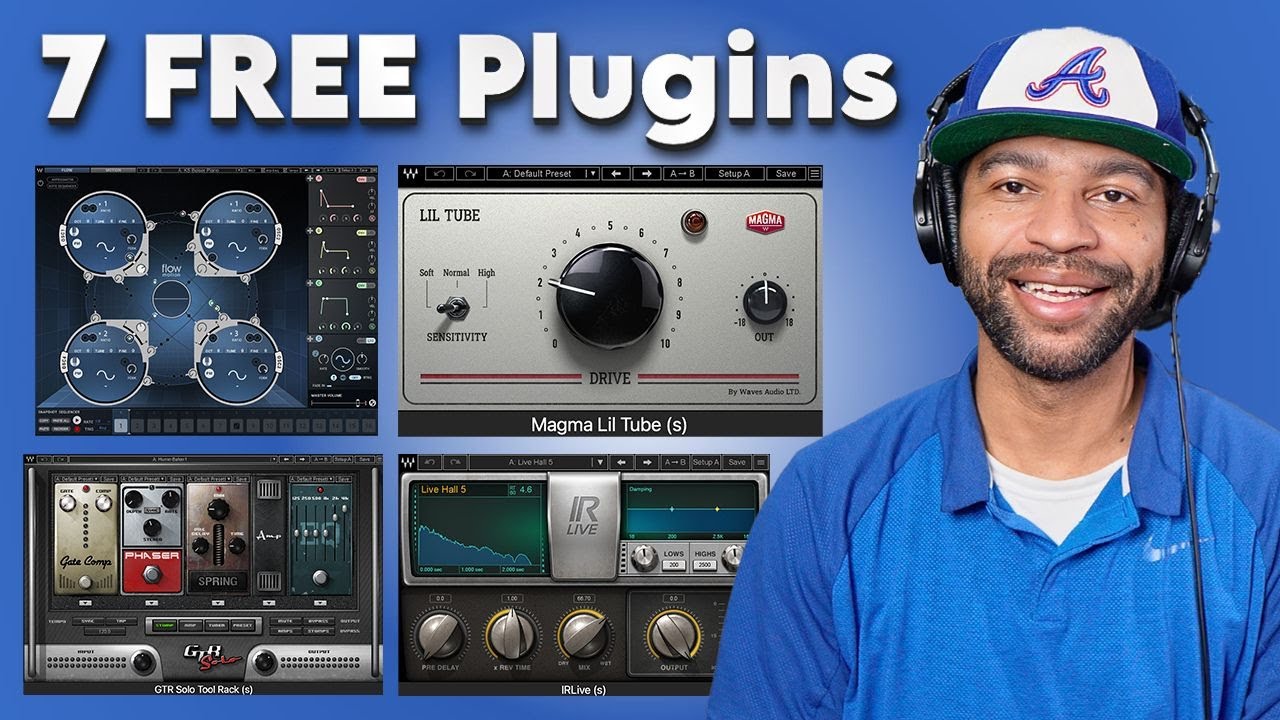 7 FREE Plugins | Waves Free Plugin Pack - YouTube