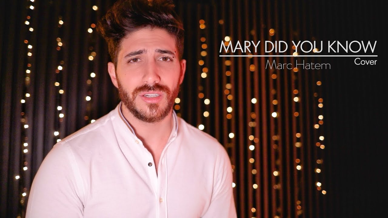 CeeLo Green - MARY DID YOU KNOW | MARC HATEM COVER - YouTube