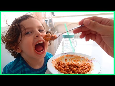 Börülce Yemeği Yedik, Sizde Yiyebilirsiniz Çocuklar! | Yankı Yemek Yiyor | Kid Eating Food