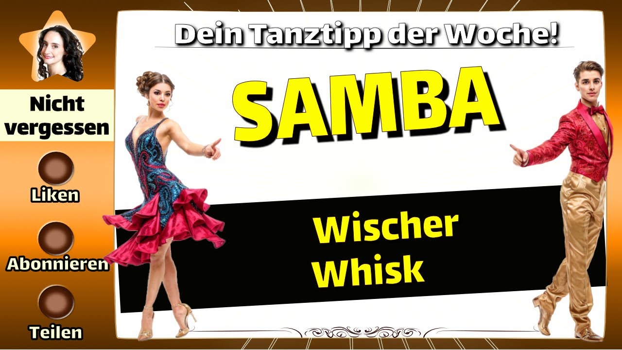 #4 Schmankerl - Samba Wischer (Whisk) - Tanz Tipps - YouTube