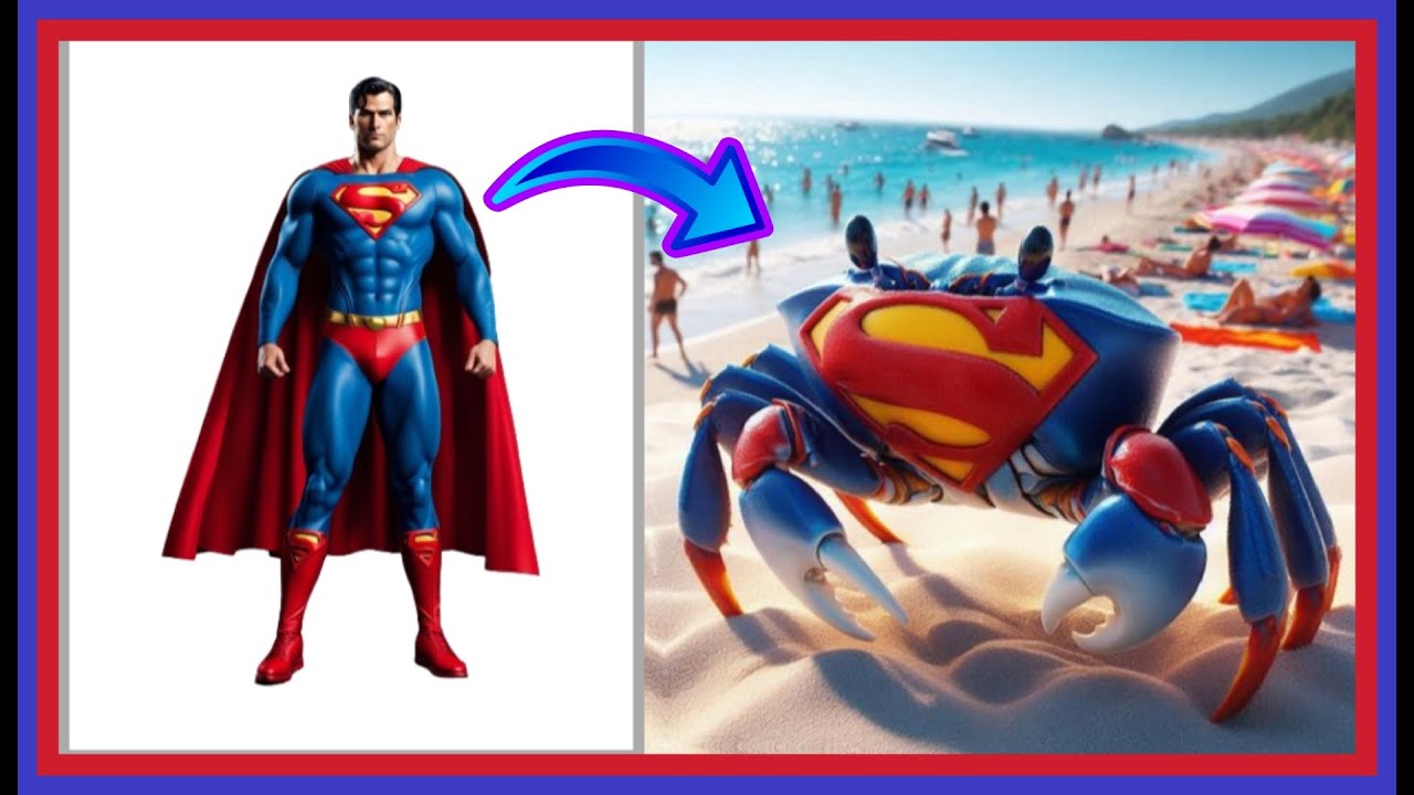 AVENGERS but SUPER CRAB 🦀🦀AVENGER 🔥 All Character (Marvel &DC) 2024 ...