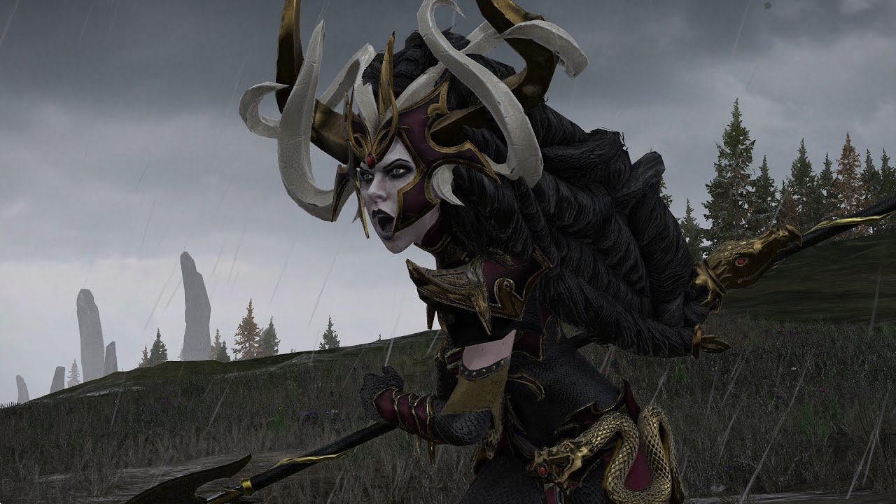 Morathi The Hag Sorceress Battle Lines | Total Warhammer III - YouTube