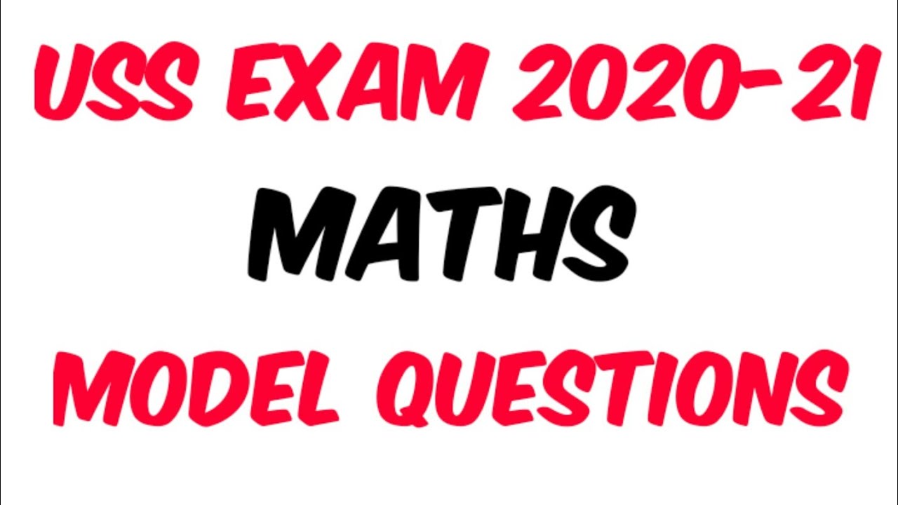 USS EXAM MATHS USS EXAM MATHS QUESTIONS AND ANSWERS YouTube uss-exam-maths-uss-exam-maths-questions-and-answers-youtube