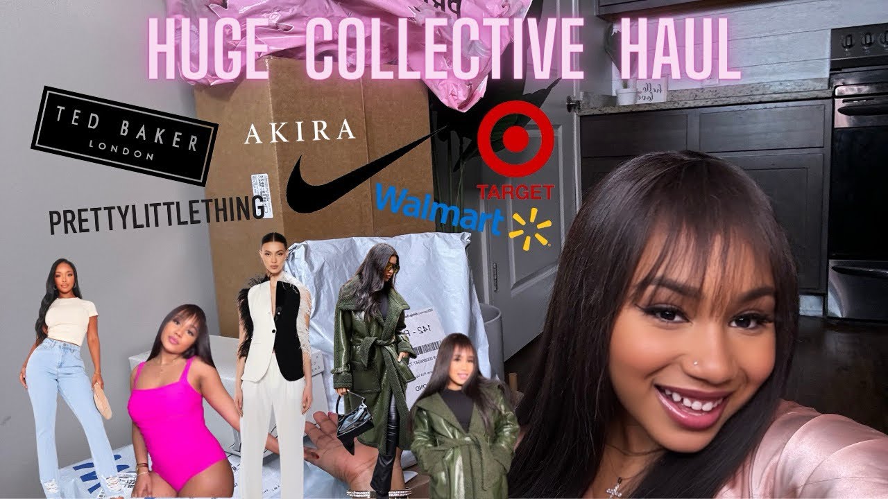 HUGE COLLECTIVE HAUL 2024 | PLT, SHOP AKIRA, NIKE, TED BAKER, TARGET ...