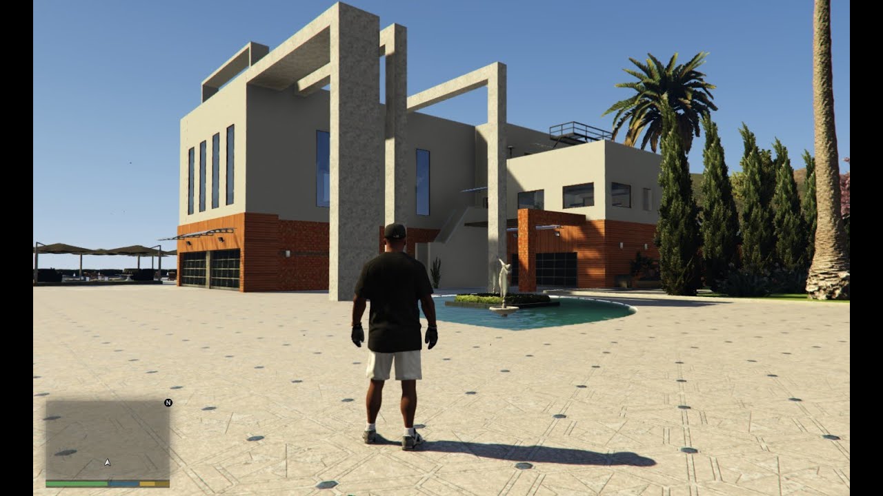 Nice View Hill House Grand Theft Auto V by Zamalone - YouTube