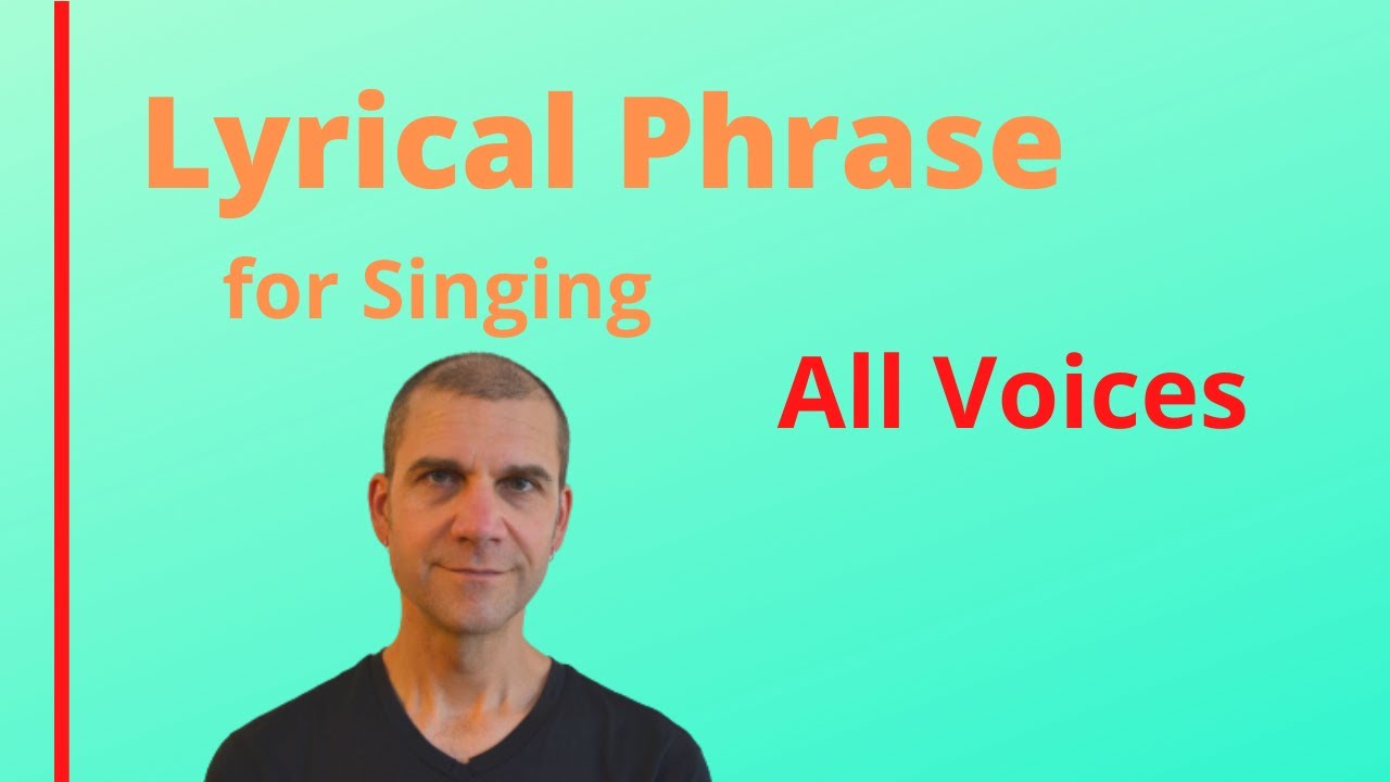 Lyrical Phrase for Singing - Focus on 'T' - All Voices - YouTube