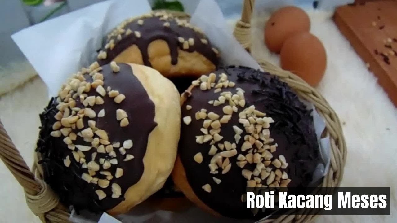 roti kacang meses super empuk dan lembut kesukaan anak anak buat menu ...
