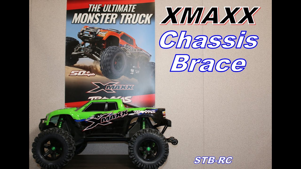 HOW TO: Installing a New Chassis Brace On new TRAXXAS X-MAXX - YouTube