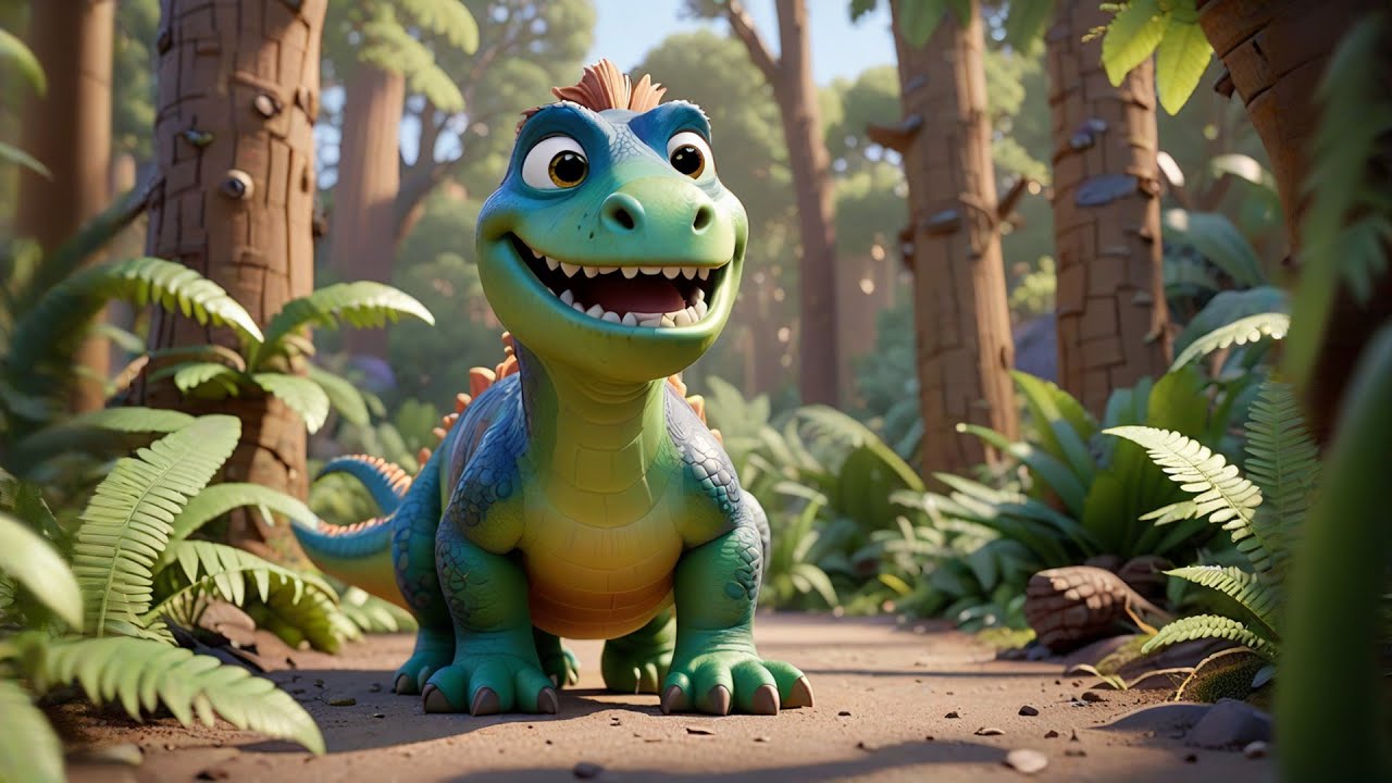 The Dino Who Forgot How to Roar 🦖🤫 | Fun Dinosaur Story for Kids ...