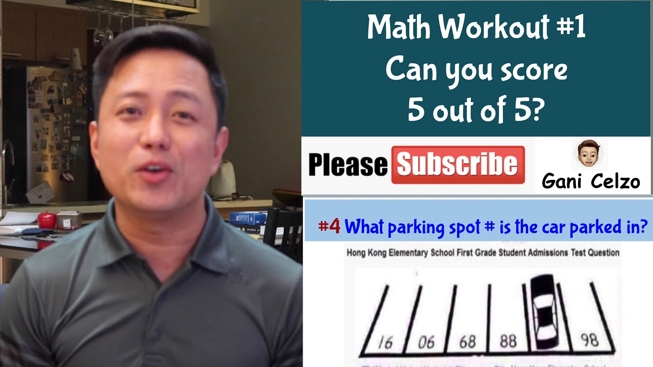 Speed Math: Workout Challenge #1 Can you score 5/5? - YouTube