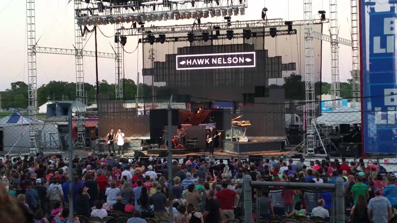 Hawk Nelson performs at 2016 fair - YouTube
