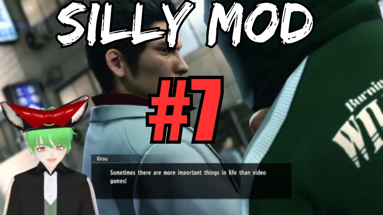 Kiryu beats up some gamers yakuza kiwami 2 silly mod - YouTube