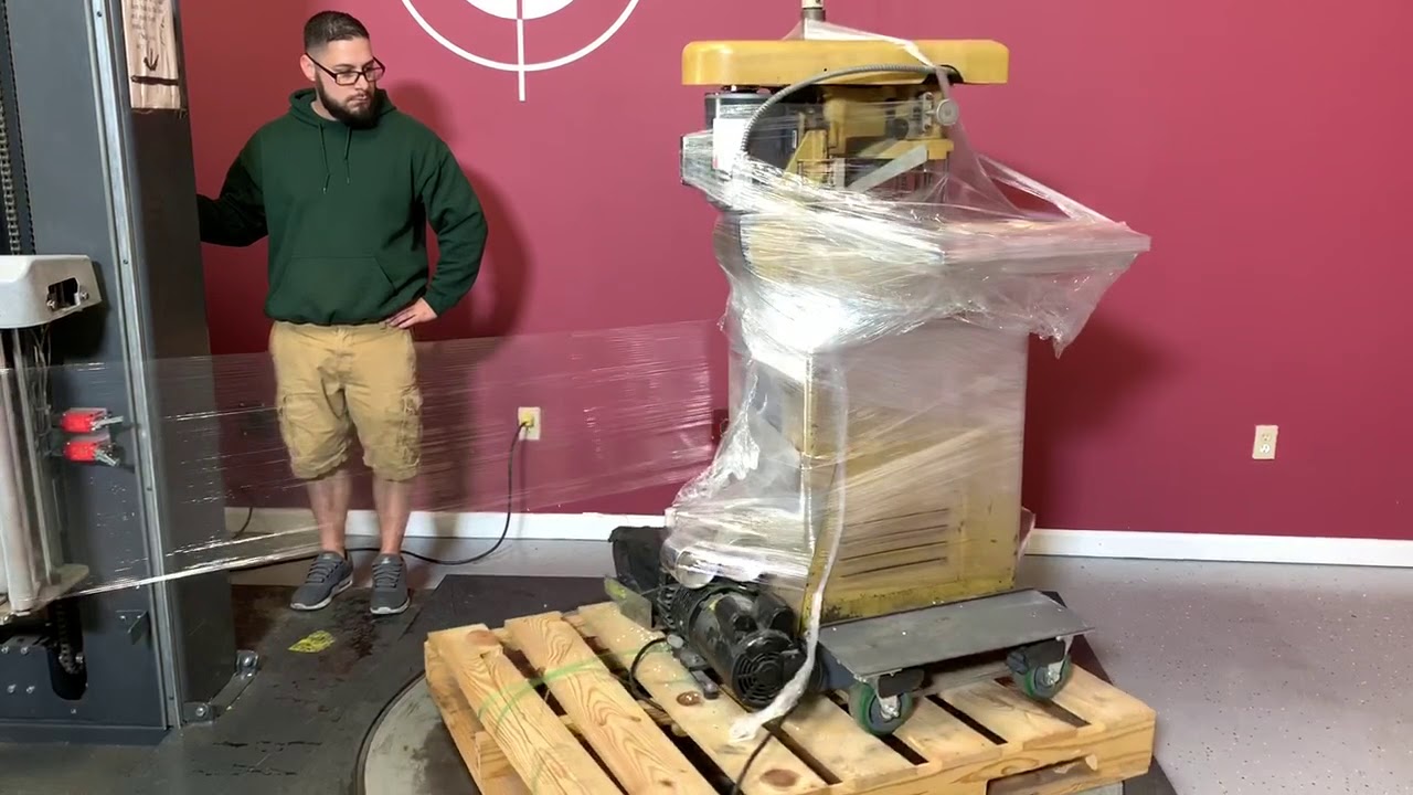 M.J. maillis shrink wrapper - YouTube