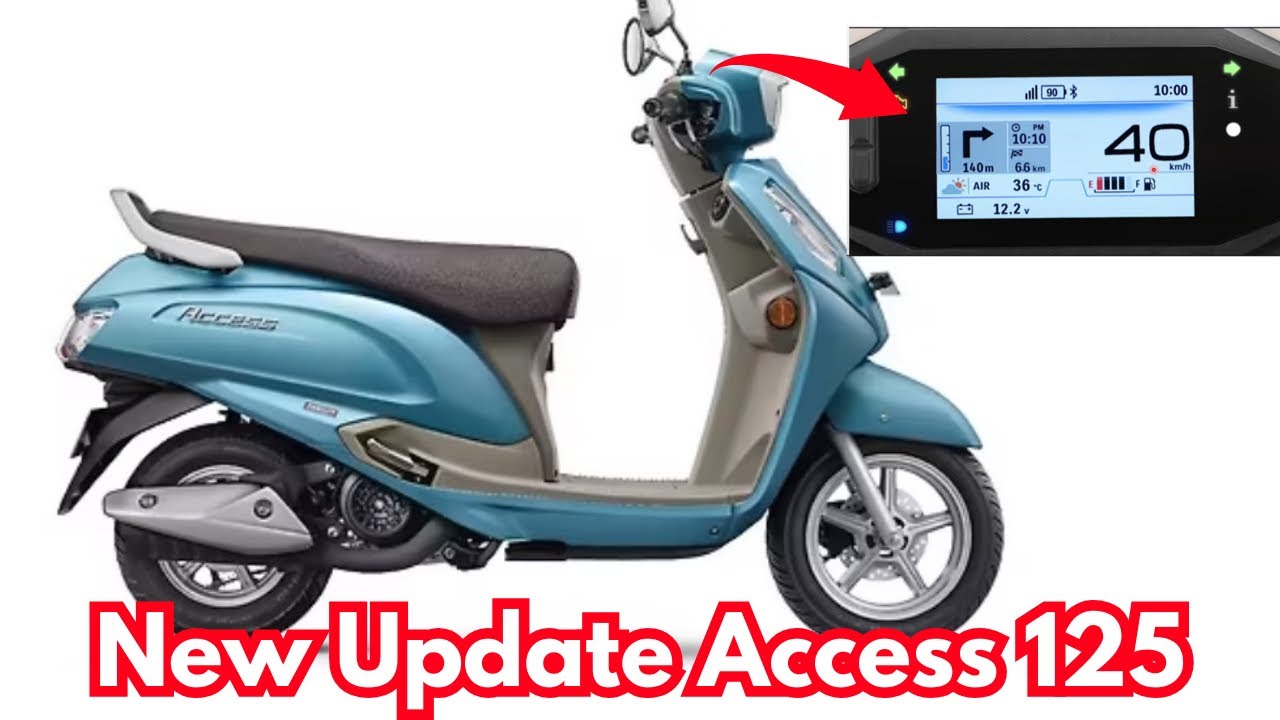 Suzuki Access 125 TFT Display | New Update Features Price | Detailed ...