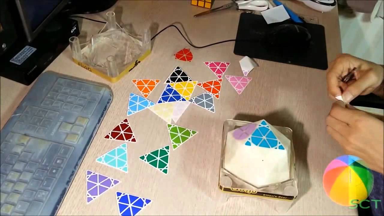 mf8 3th Icosaheron Icosaix Stickering - YouTube