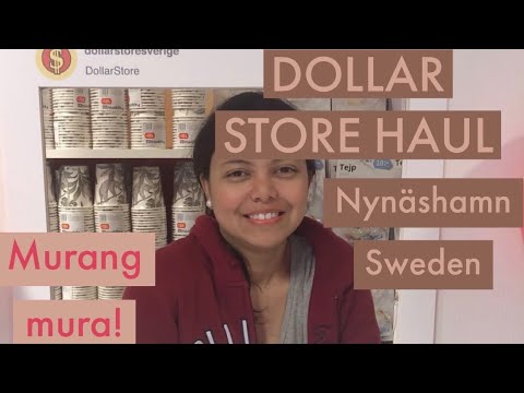 Dollar store and MIO in Sweden! - YouTube