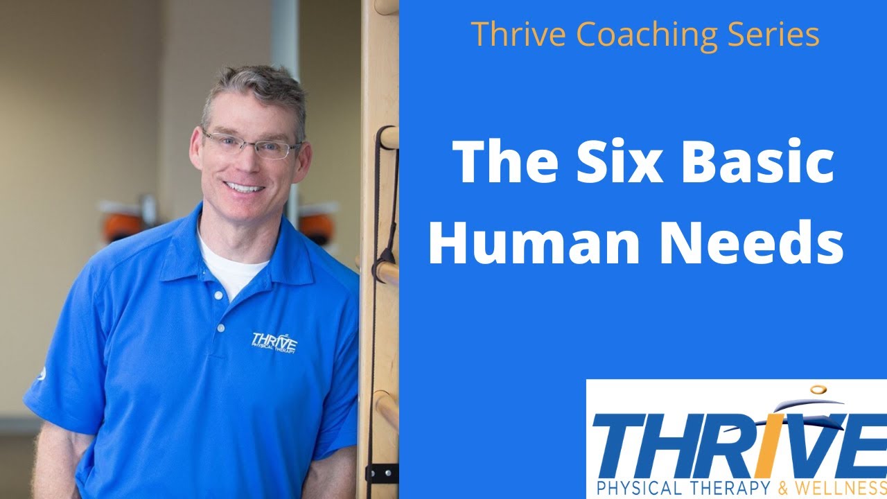 The Six Basic Human Needs - YouTube