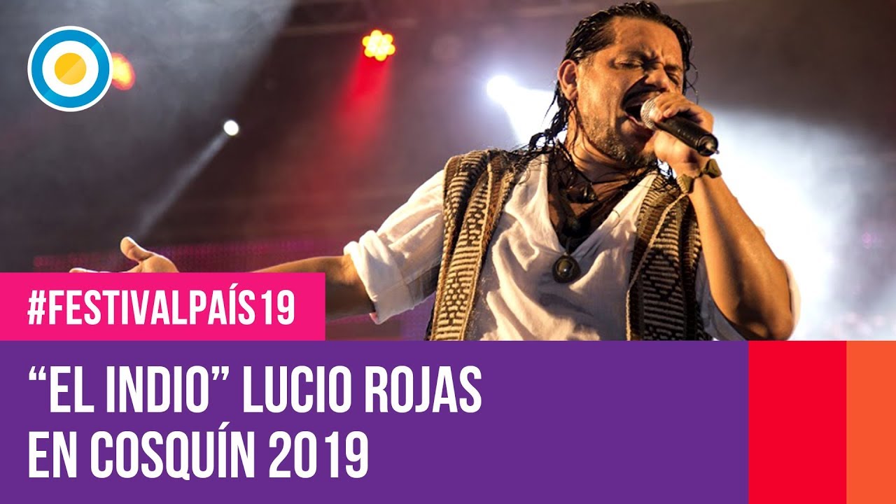 El Indio Lucio Rojas en el Festival de Cosquín 2019 | #FestivalPaís19 ...