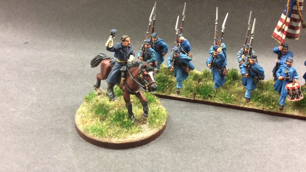 28th MASSACHUSETTS : 4th Regt Irish Brigade Finished - YouTube