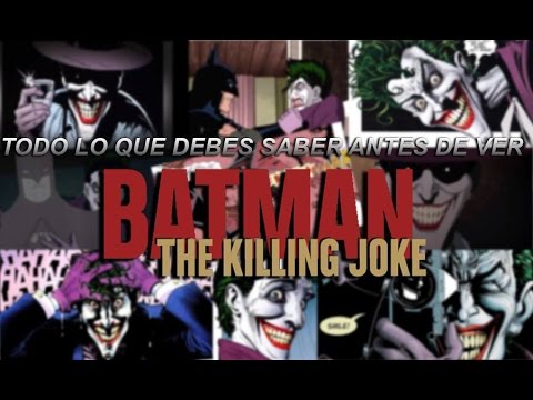 Cosas que tienes que saber antes de ver Batman: The Killing Joke ...