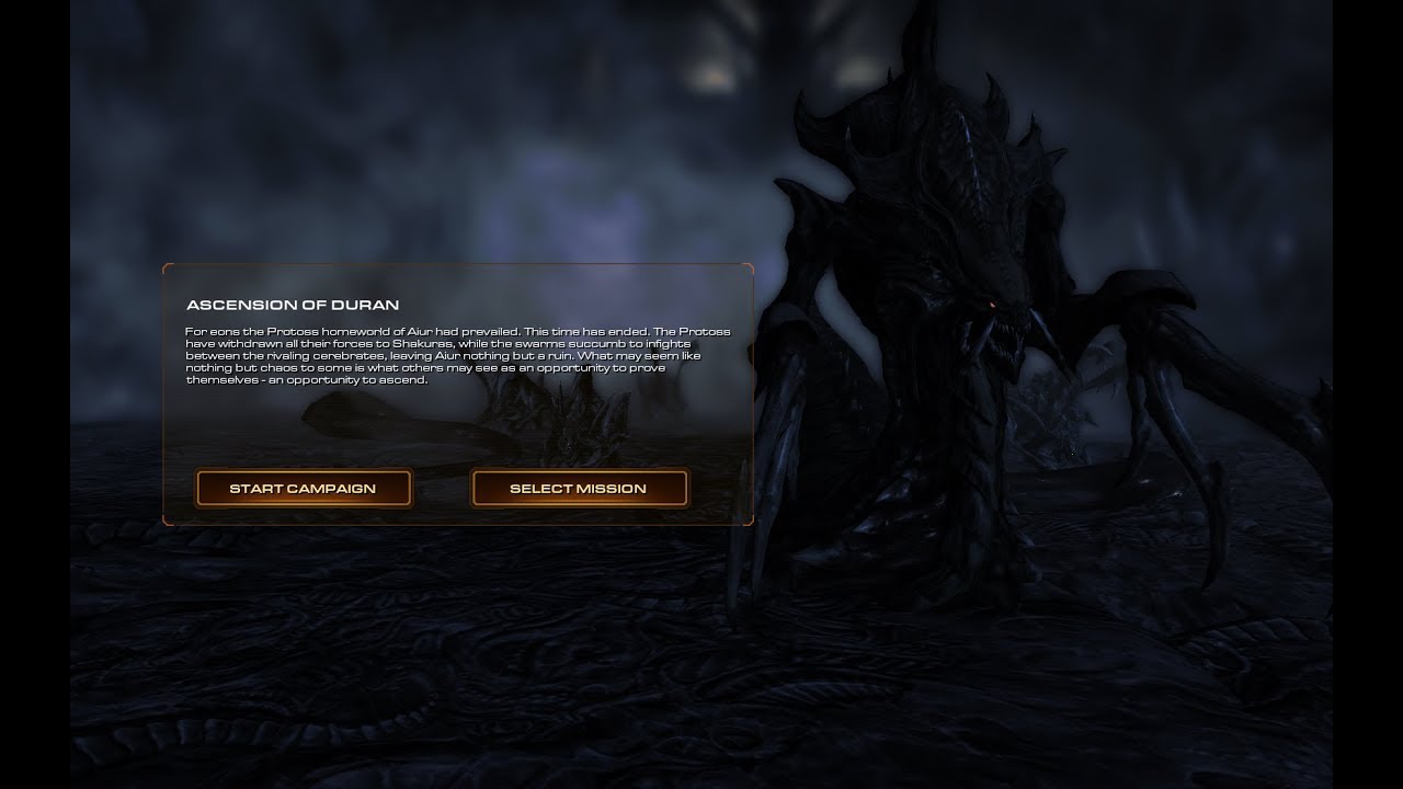 StarCraft 2: Ascension of Duran Reimagined 01 - Vengeance - YouTube