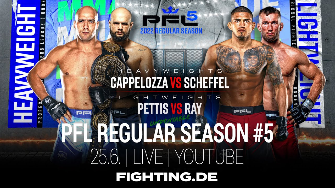LIVE: PFL Regular Season #5 | 25.6. | Regular Season - FIGHTING - YouTube