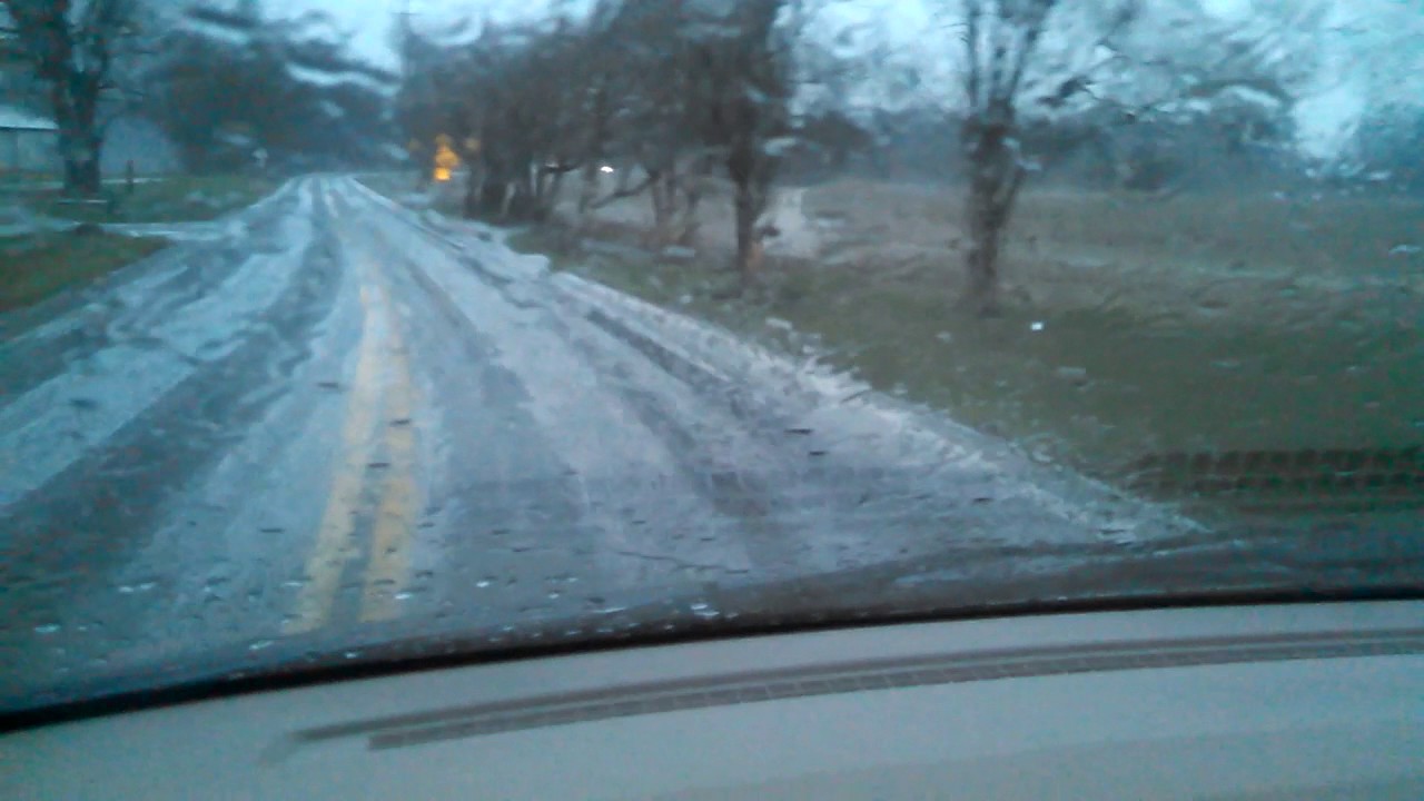 Huge Hail Storm Trenton Ohio. 2017. - YouTube