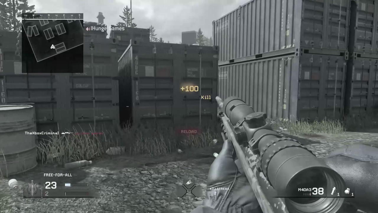 Cod4 Remastered Quick Scoping 1v1: Kid Thinks I have Aimbot & Rages - YouTube