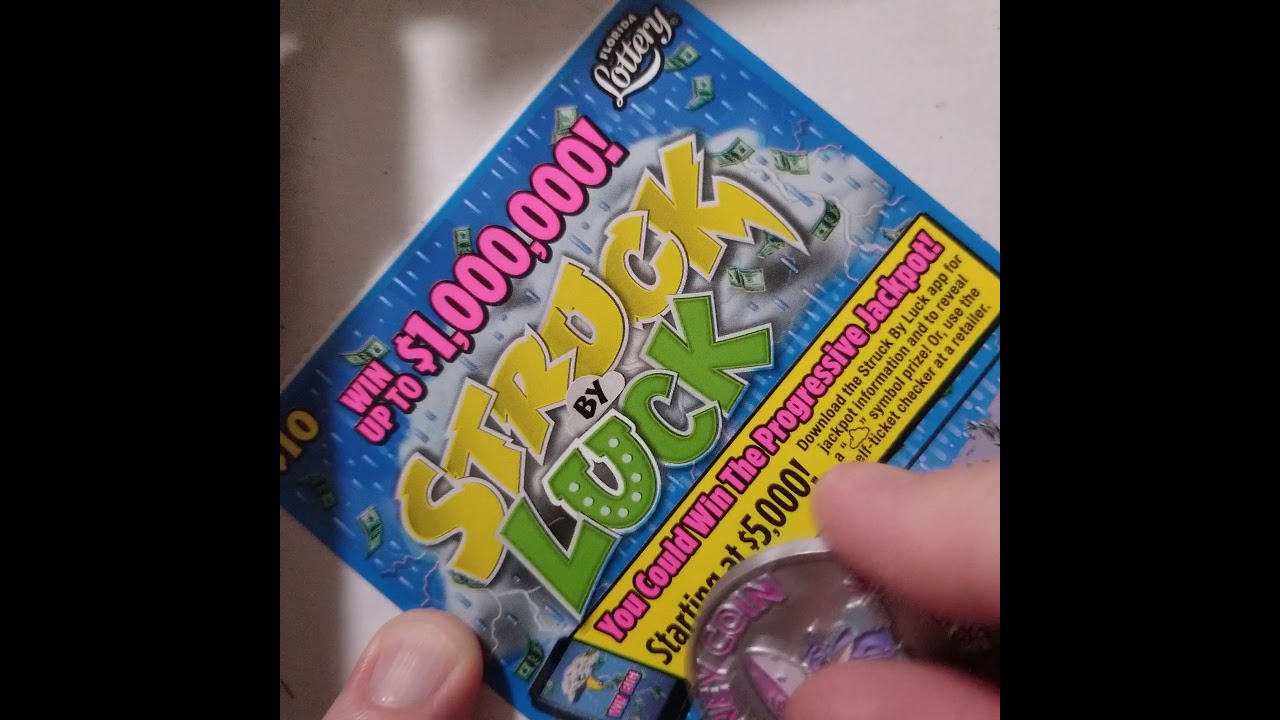 Struck by Luck tickets. Florida lottery tickets. Decent return 👍😁⚡⚡⚡⚡⚡⚡ ...