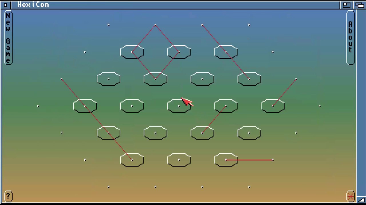 AMIGA HEXICON HEXI CON By Use the links to form an hexagon - YouTube