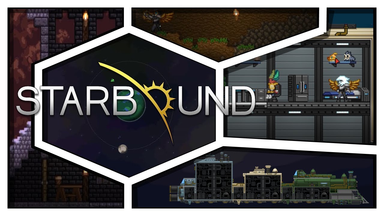 Starbound | Designing the Novakid ship | Gameplay montage - YouTube
