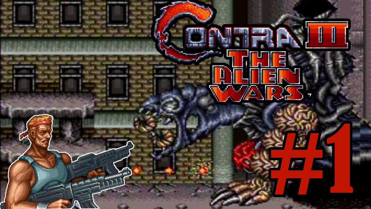 CONTRA III snes episodio #1 por januconor - YouTube