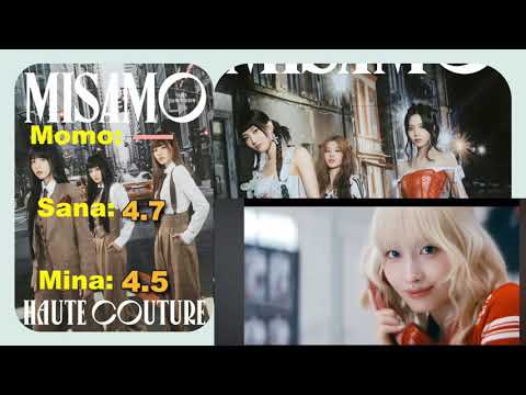 MISAMO 「NEW LOOK」 MV Story Teaser Screen Time Distribution - YouTube
