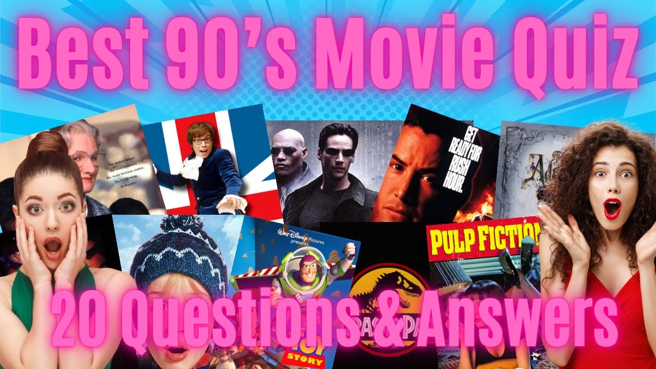 90s Movie Trivia | Takes you back to the 90’s (can you handle it) - YouTube