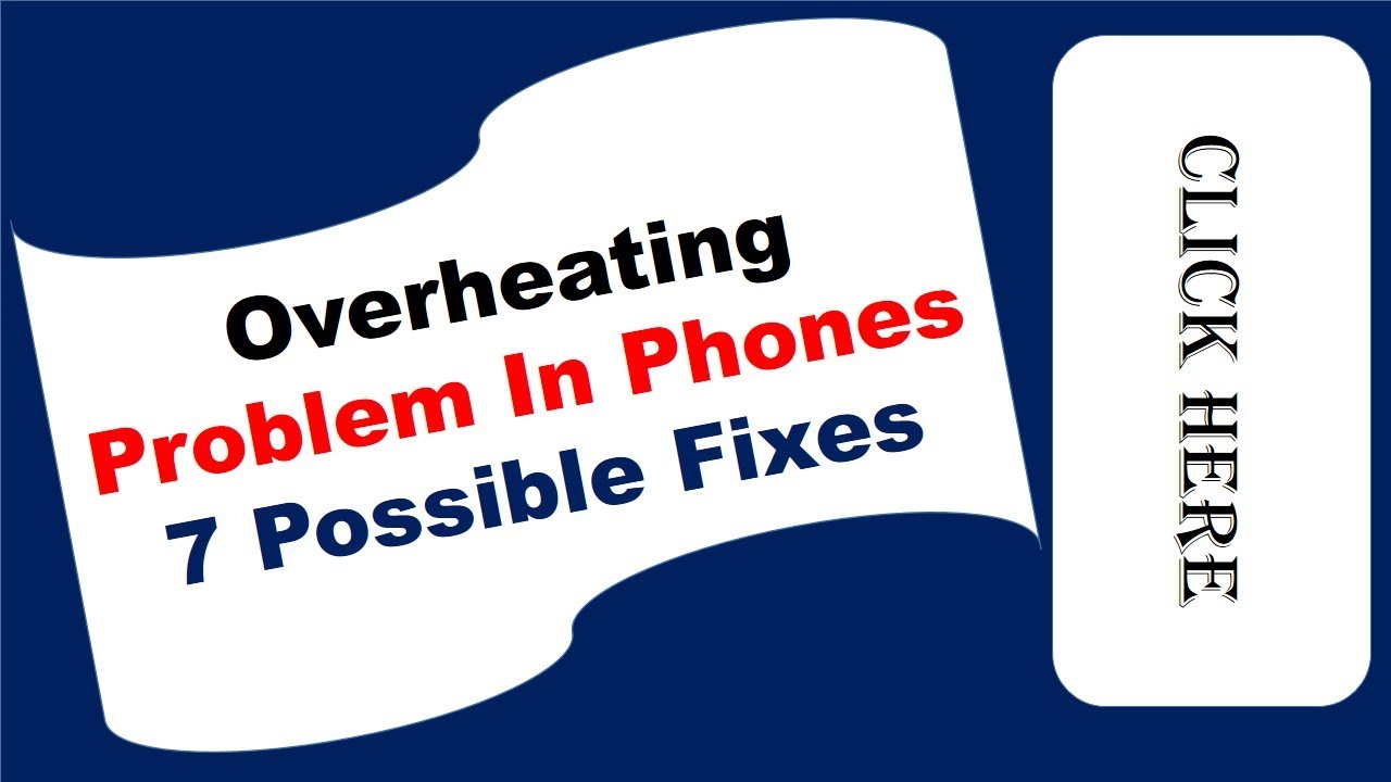 how to fix overheating problem in phones (2020) - YouTube