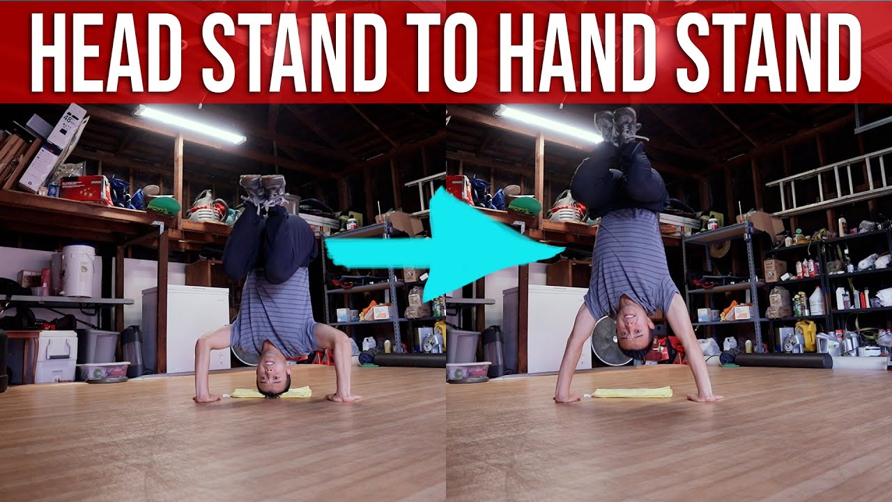 How To Breakdance | Head Stand To Hand Stand Practice | Intermediate ...
