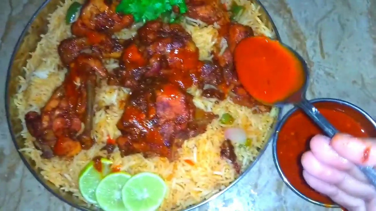 Peri Peri chicken with Peri rice with Peri sauce - YouTube