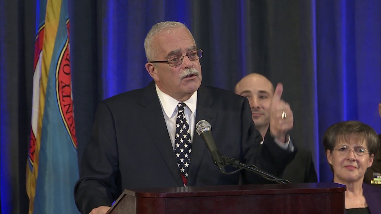 Representative Gerry Connolly Speaks at Inauguration Ceremony - YouTube